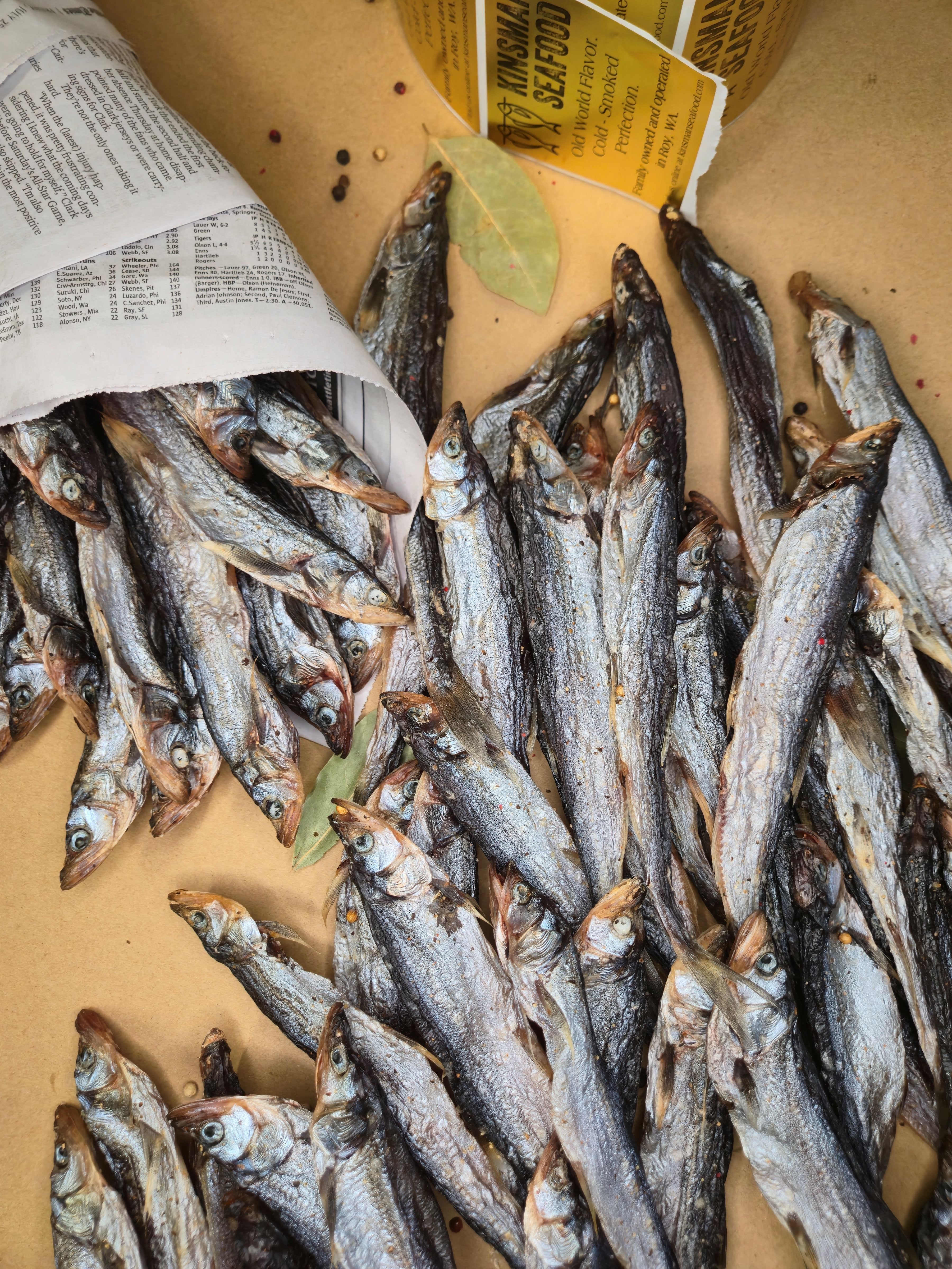 Buy Wild-Caught Dried Smelt Online | Kinsman Seafood